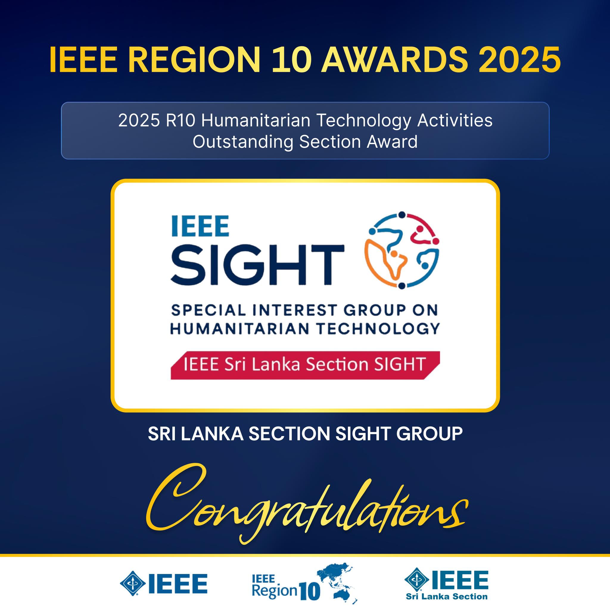 IEEE Sri Lanka Section SIGHT